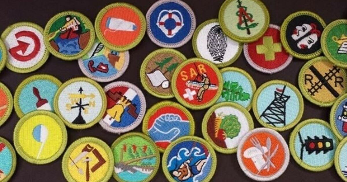 Jaarinsignes - Scouting